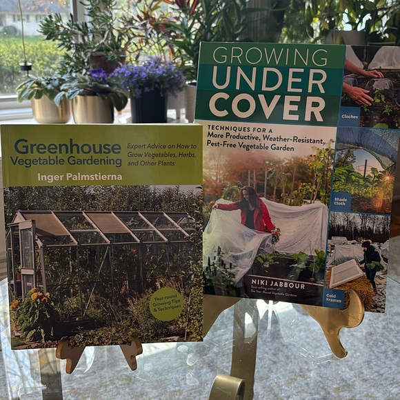 Greenhouse Books | Accents | Growing Under Cover Greenhouse Vegetable Gardening Books | Poshmark